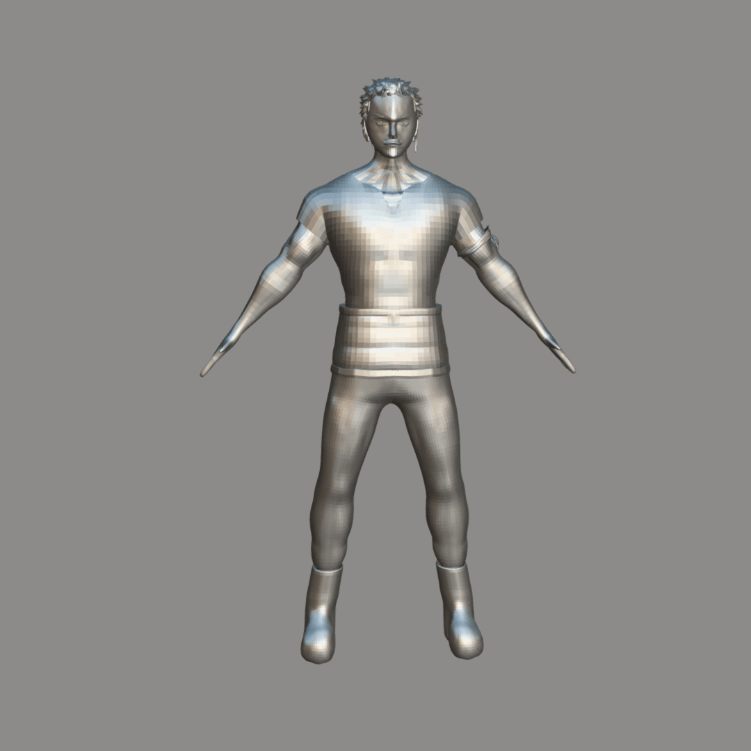 Roronoa Zoro - Master Swordsman 3D Model | Inspire Uplift