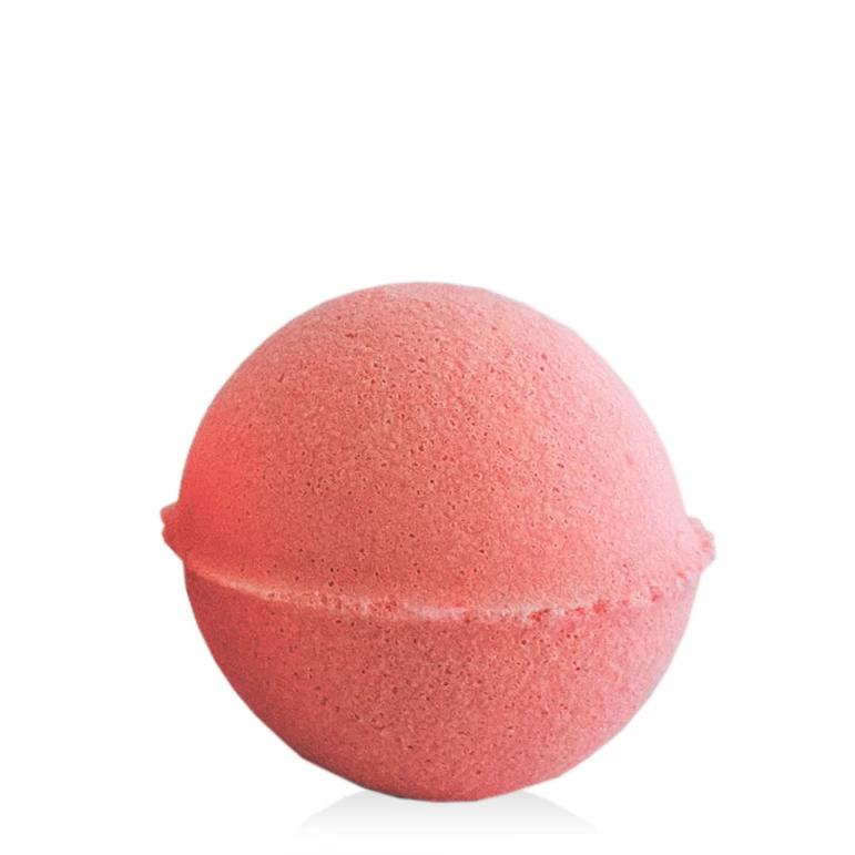 Organic Natural Bath Bomb "Raspberry" 80 gr | Inspire Uplift