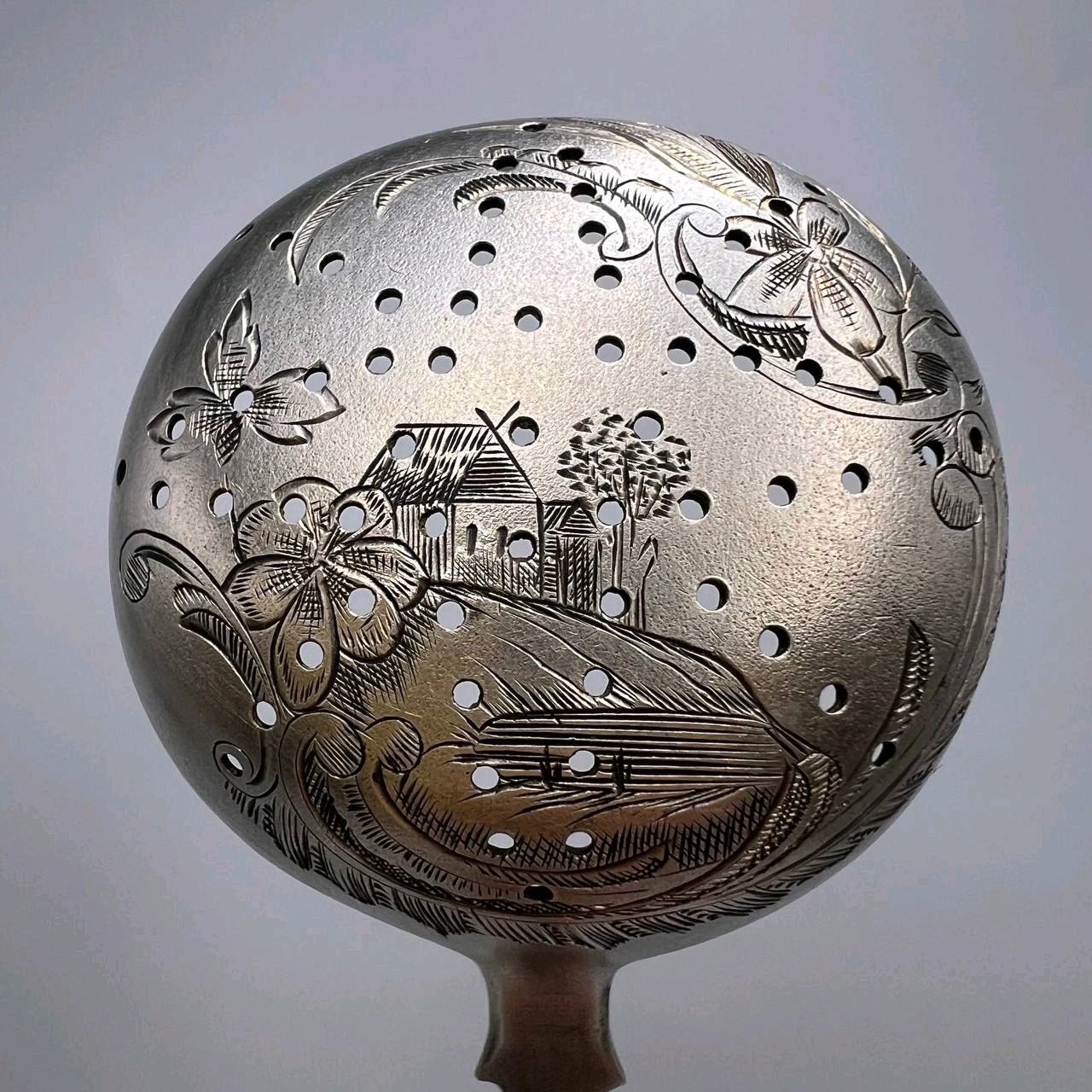 19th Original Antique Imperial Russian Silver 84 Engraved Te | Inspire ...