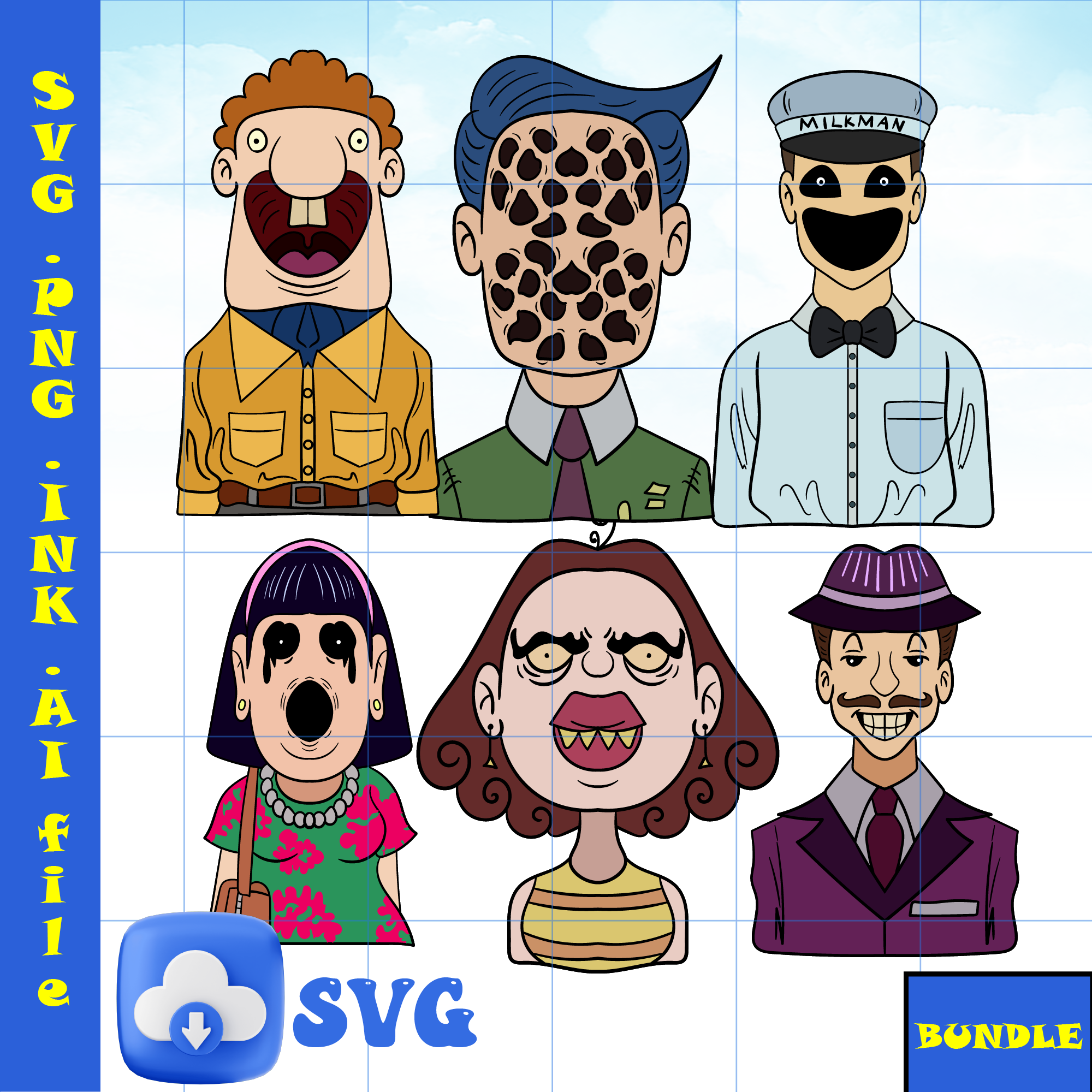 Customizable Hoon man 2 That's not my neighbor Angus,Elenois | Inspire ...