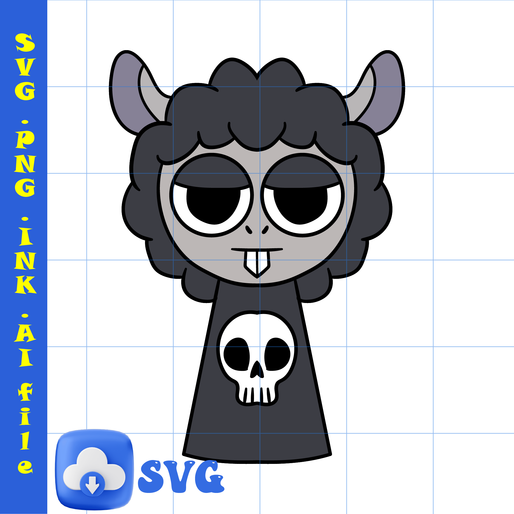 Editable Sprunki Baba Chop SVG,Png Vector Incredibox SVG, Co | Inspire ...