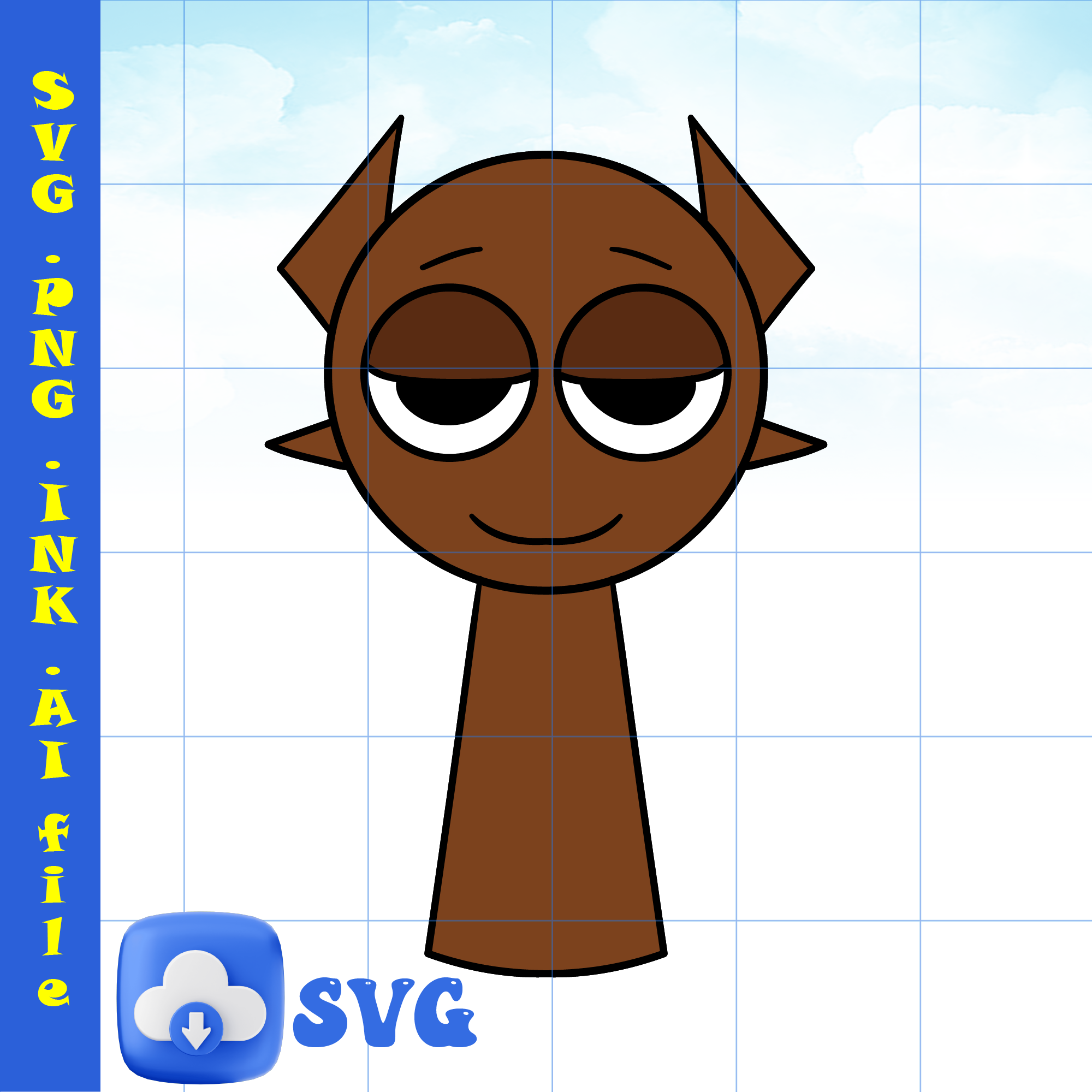 Editable Sprunki BildeN SVG,Png Vector Incredibox Sprunki Bi | Inspire ...