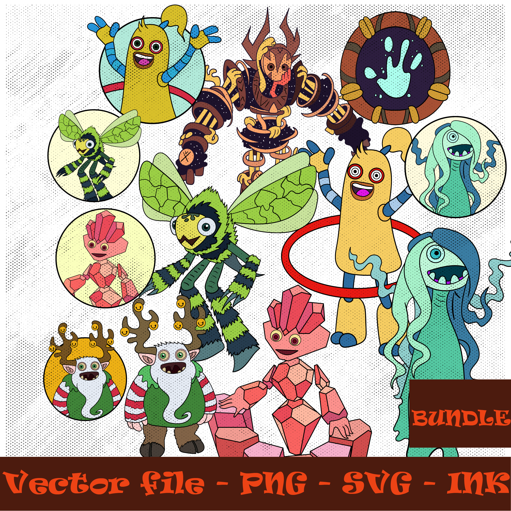 Life Formula Epic Monculus,Hoola,Humbug,Jeeode,Whisp,Yool, S | Inspire ...