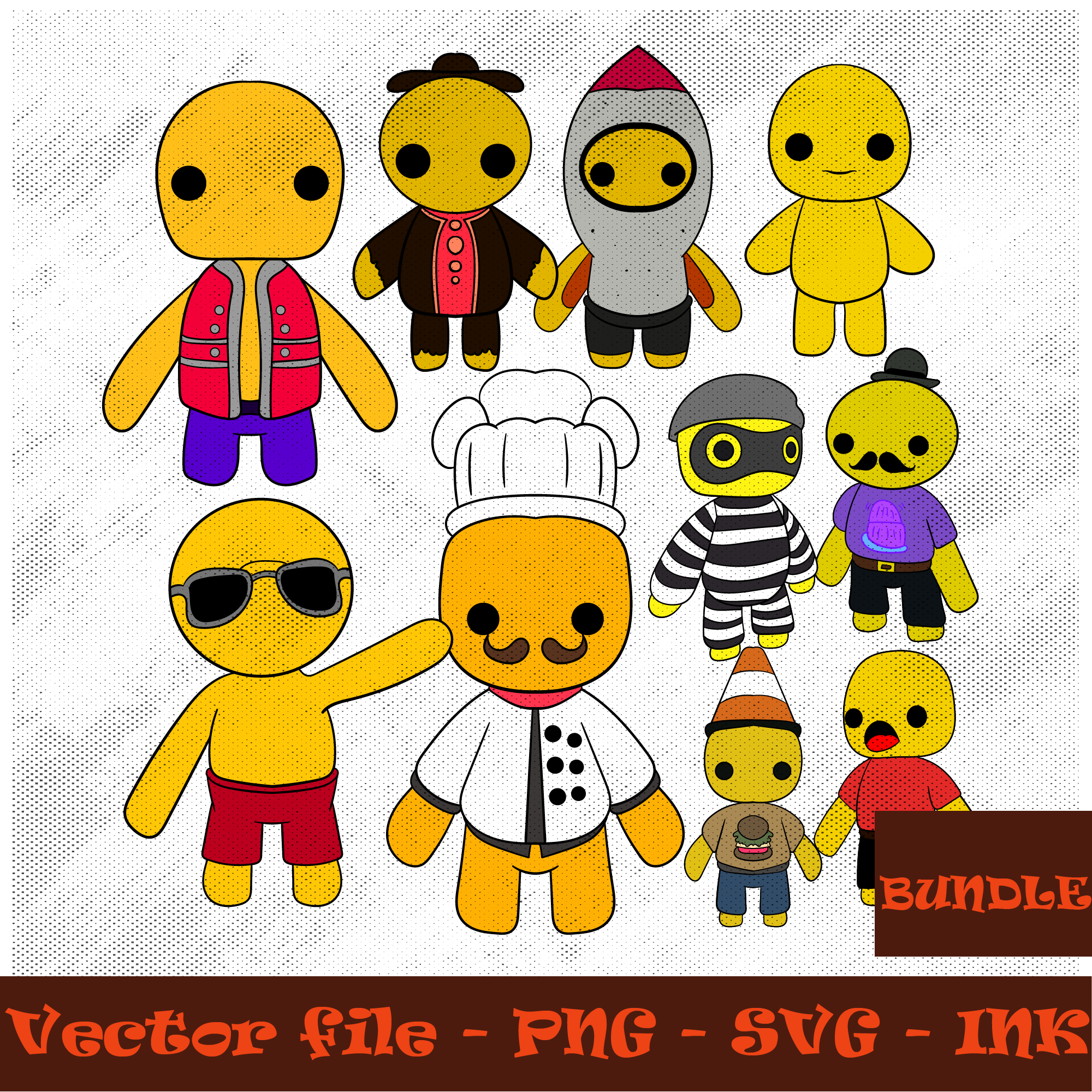 Wobbly Bundle SVG Vector Wobbly life Coloring pages SVG, Png | Inspire ...