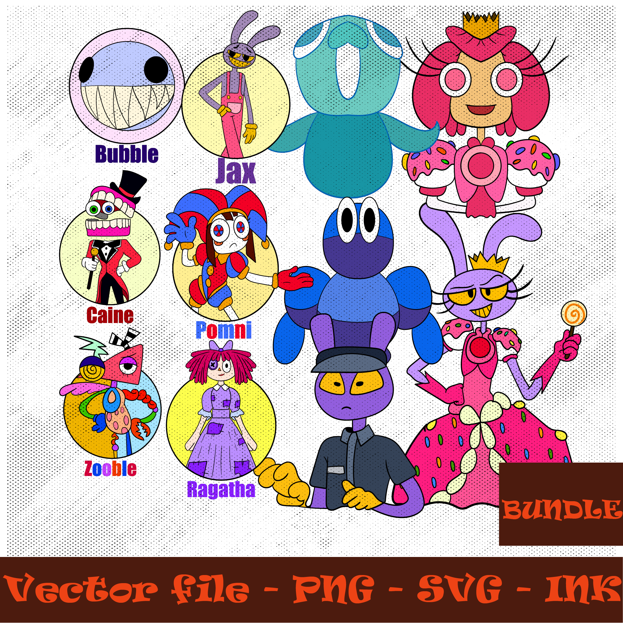 The amazing digital circus Editable Candy Princess Jax, Ghos | Inspire ...