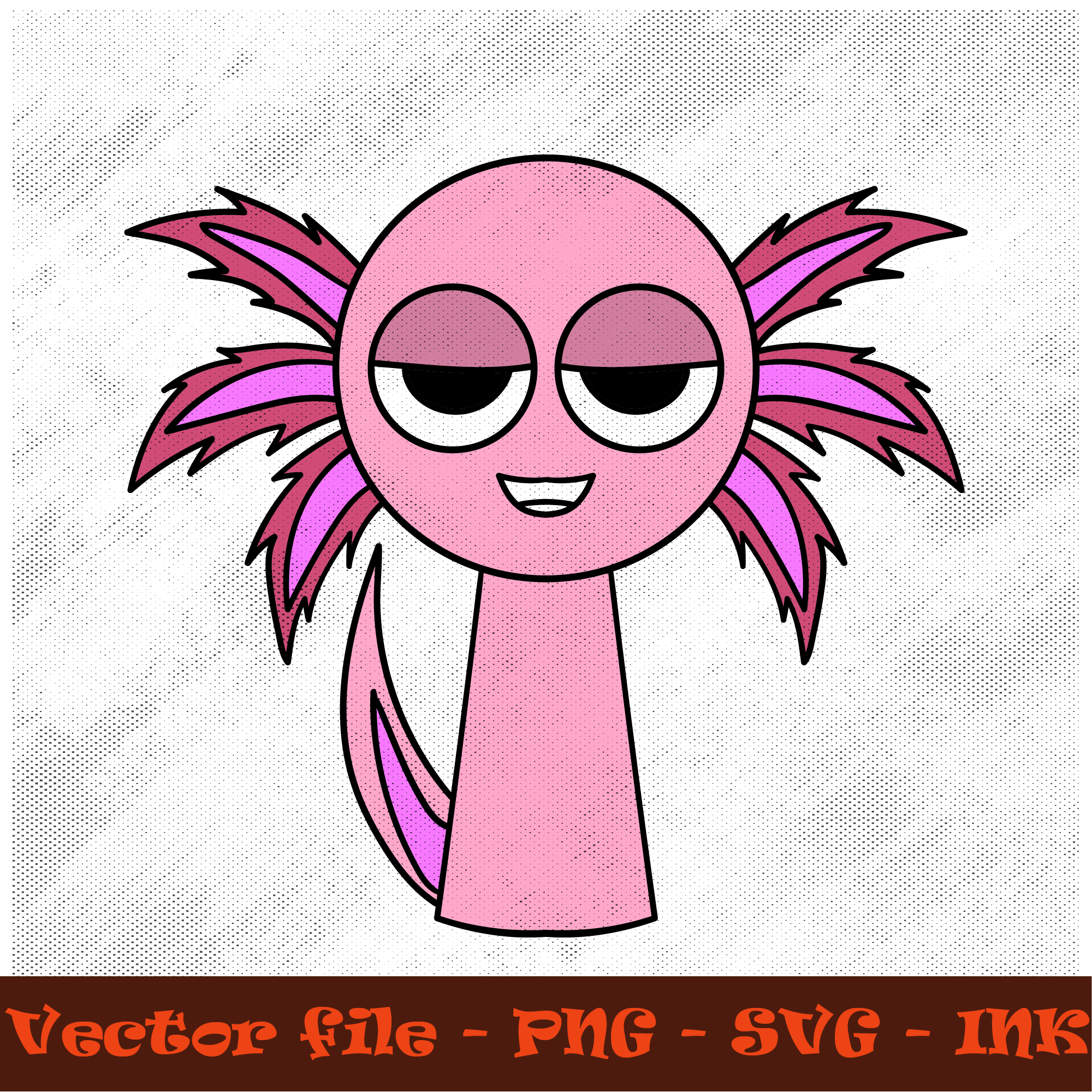 Sprunki Axel SVG, Sprunki Increedibox Coloring pages Circut | Inspire ...