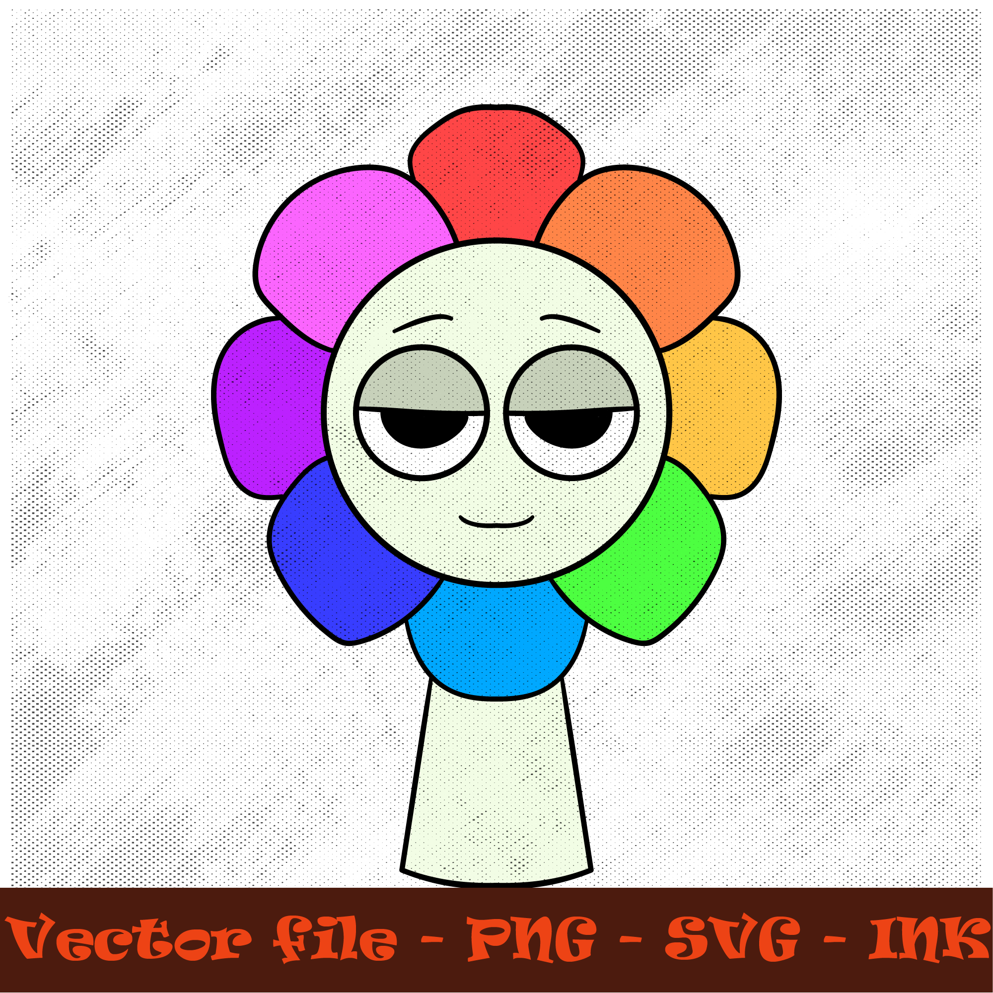 Sprunki Dandy SVG Sprunki Increedibox Coloring pages Circut | Inspire ...