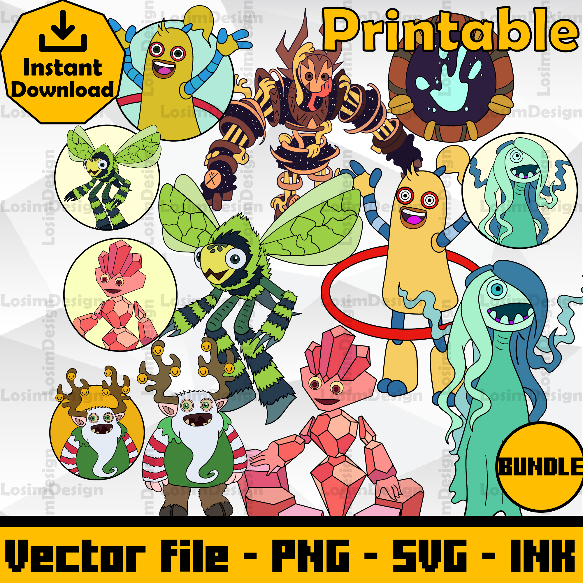 Bundle Life Formula Epic Monculus,Hoola,Humbug,Jeeode,Whisp, | Inspire ...