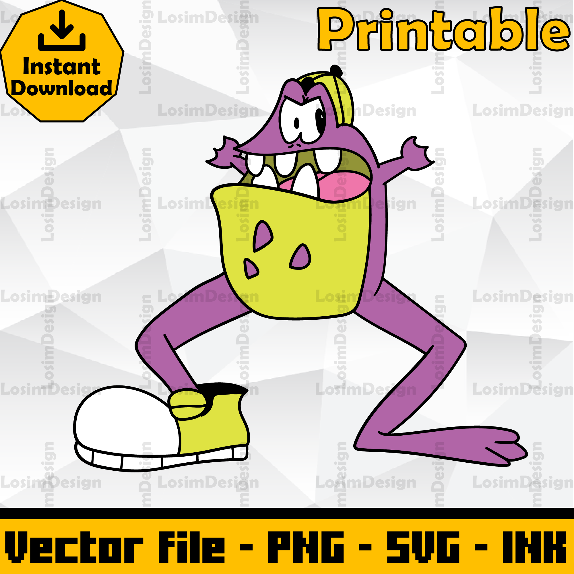 Editable Sticker Roofus Ribbit PNG, Clucky from Clucky's Log | Inspire ...