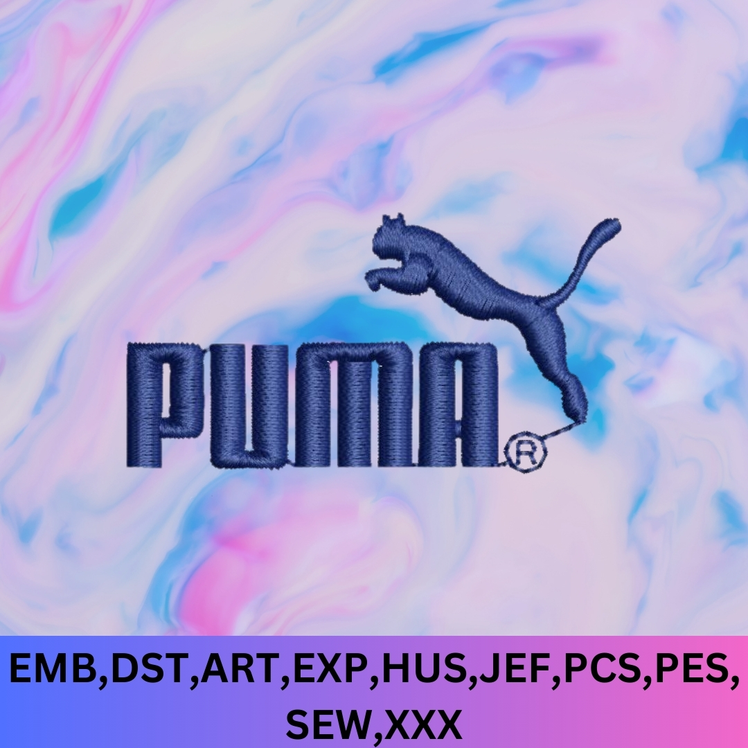 cute PUMA Embroidery Logo High-Quality Iron-On or Sew-On Bad | Inspire ...