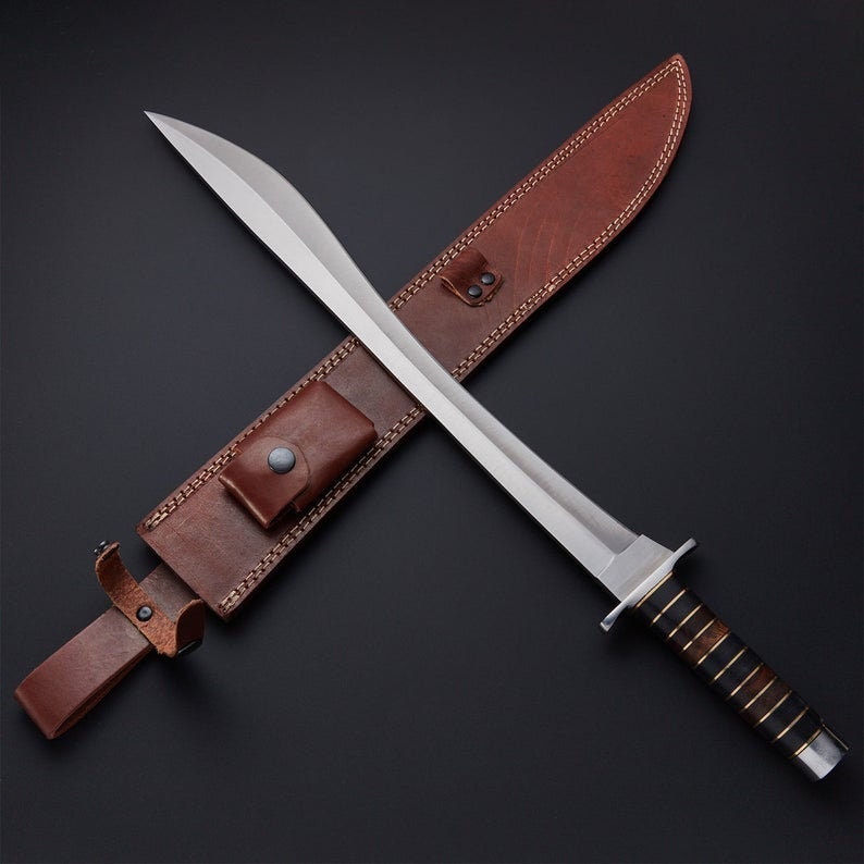 Predator's Edge D2 Steel Hunting Machete with Ultimate Durab | Inspire ...