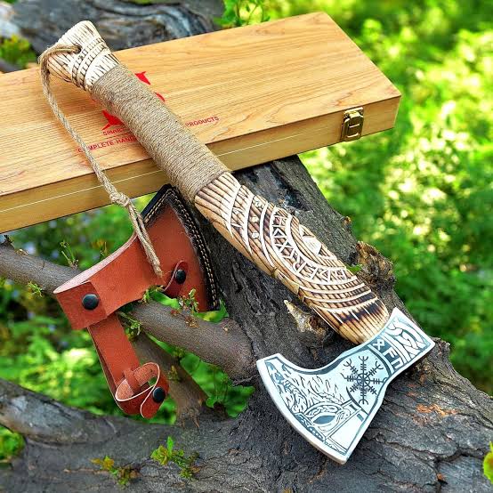 Custom Hand Forge Viking Axe | Inspire Uplift