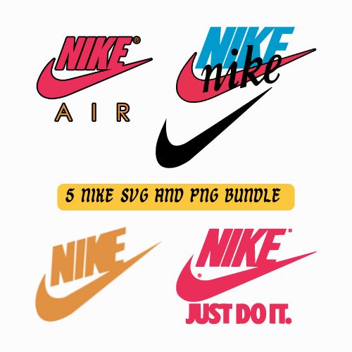 "Ultimate Nike Logo SVG Bundle - Perfect for Digital Crafts | Inspire ...