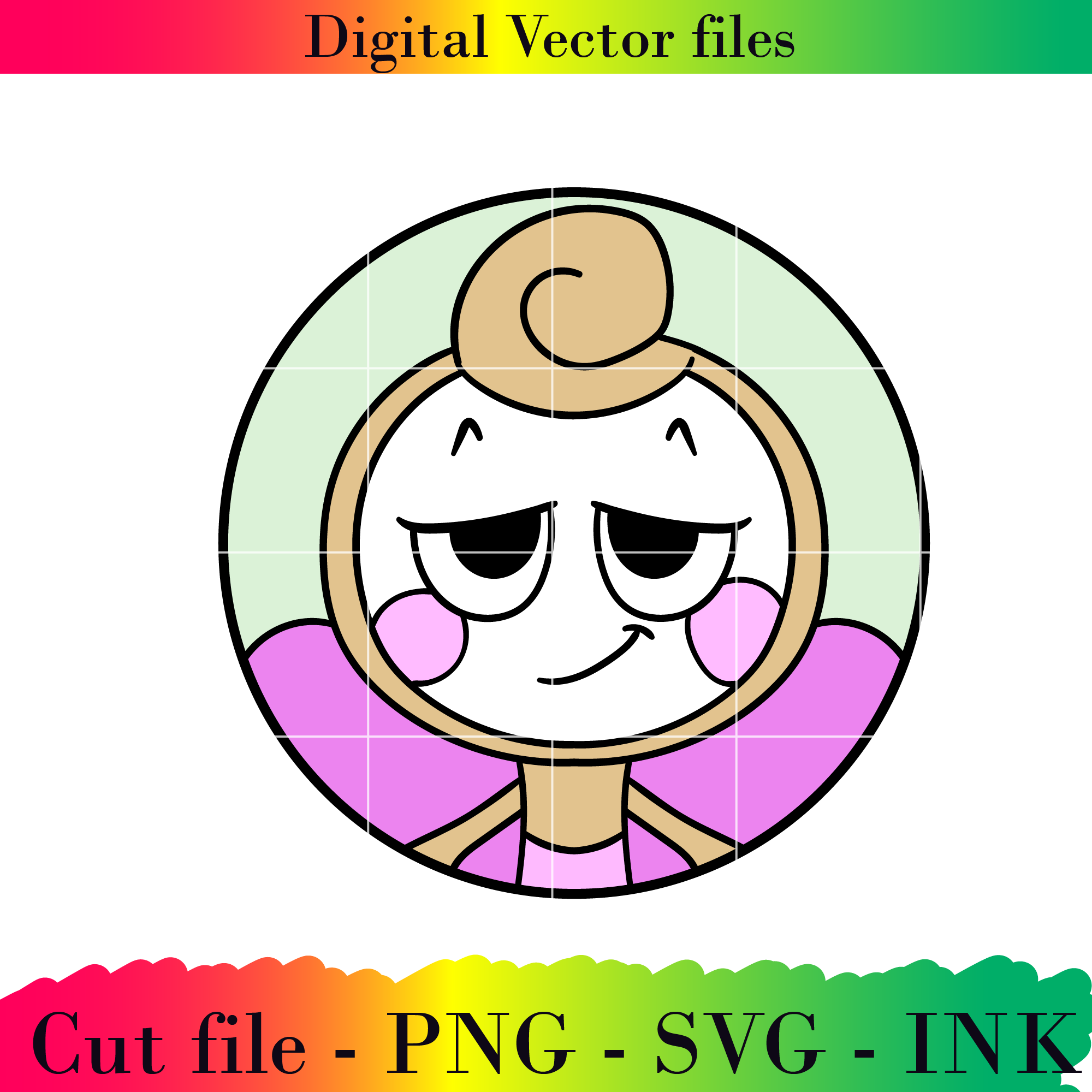 Editable Dandy World AI file Project Printable for Birthday. | Inspire ...