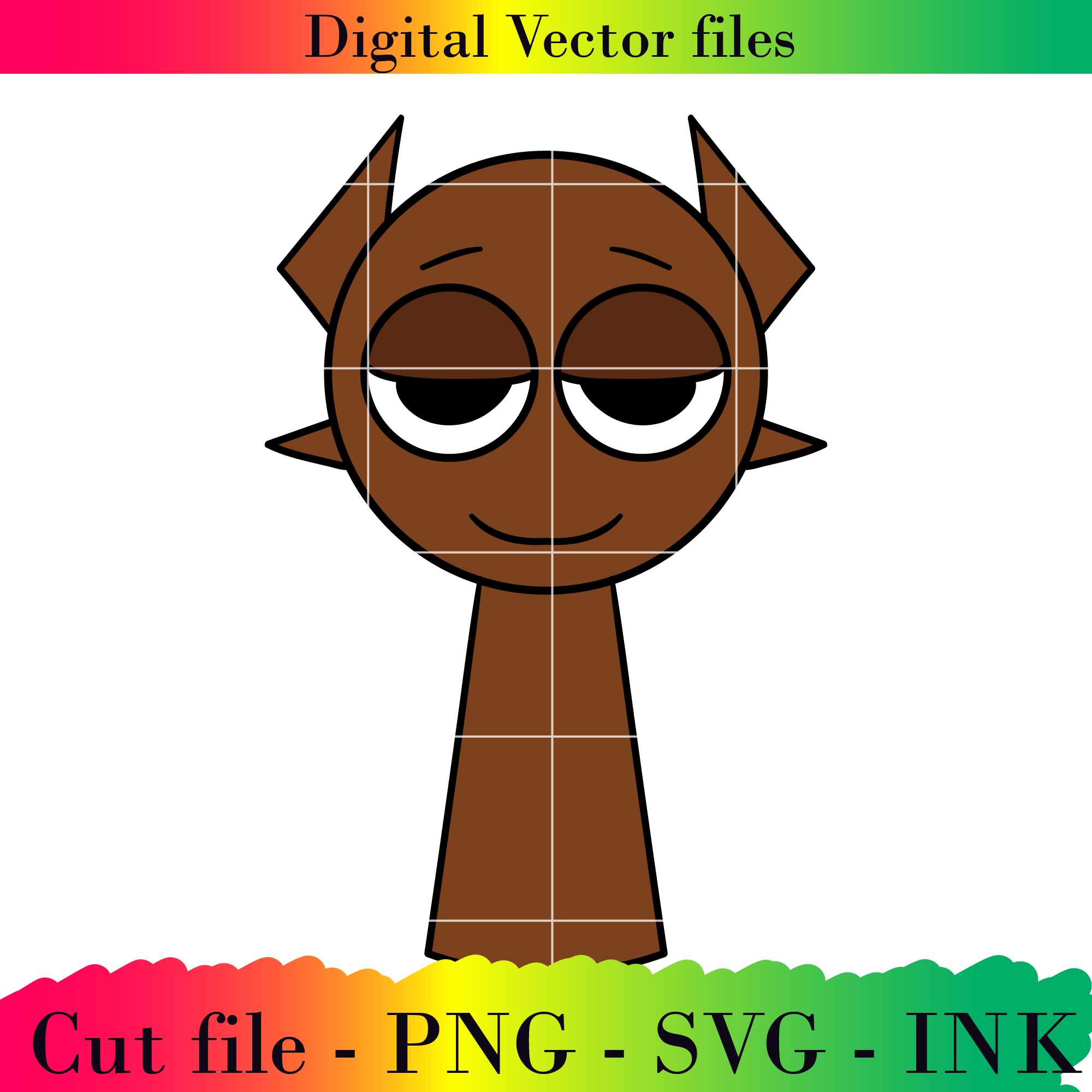 Editable Sprunki BildeN Project Printable for Birthday.SVG, | Inspire ...