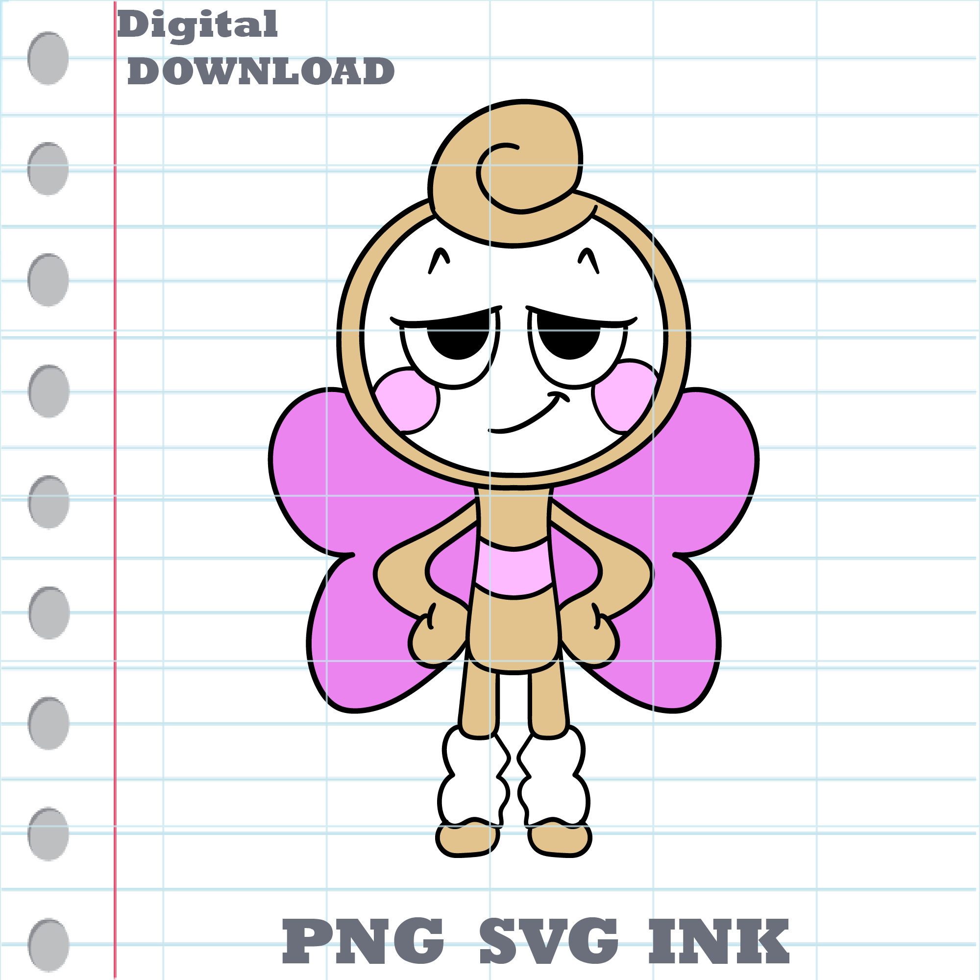 Customizable Dandy world Glistend SVG Cut file, TiSha PNG Co | Inspire ...