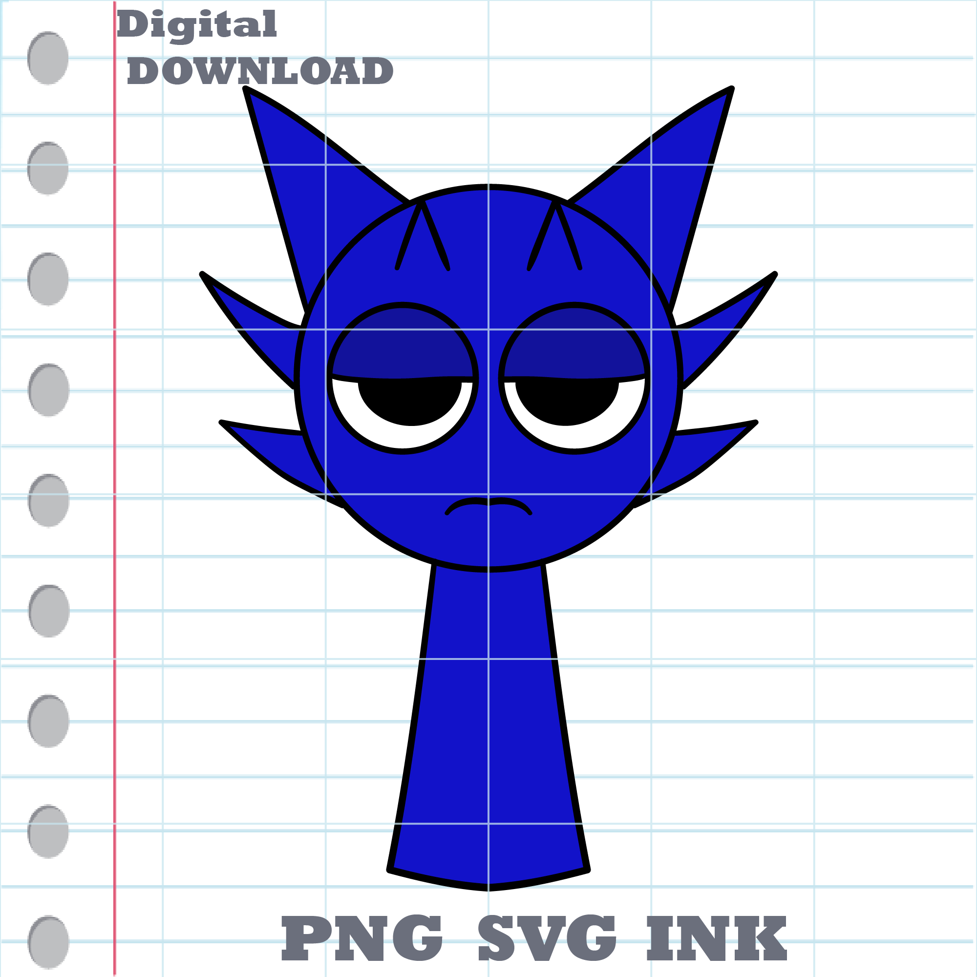 Customizable Sprunki Arthur SVG Cut file, Sprunki PNG Colori | Inspire ...