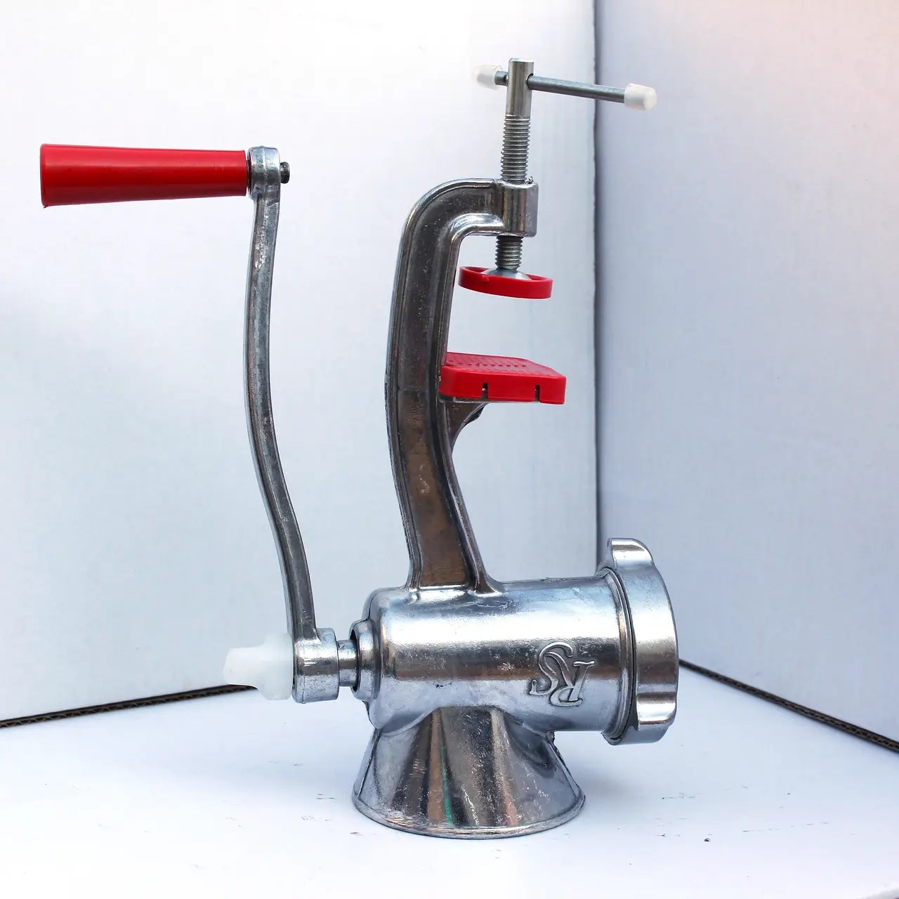 NEW Manual Meat Grinder Tabletop Hand Crank Mincer Myasorubk | Inspire ...