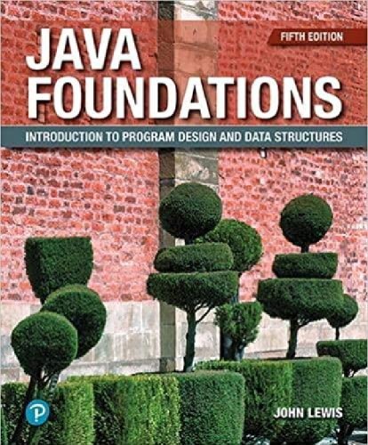 Java Foundations: Introduction to Program Design and Data St | Inspire Uplift