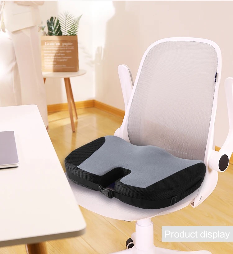 U-Shape Memory Foam Seat Cushion for Tailbone & Back Pain Re | Inspire ...