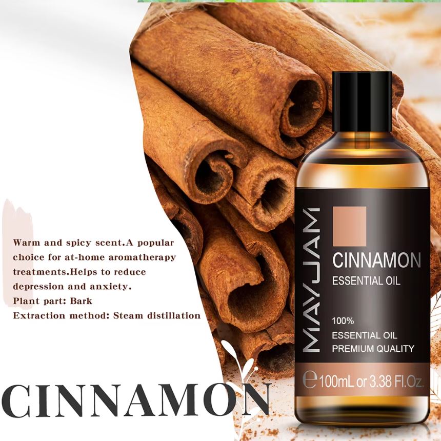 100ML Pure Essential Oils 26 Unique Oils Including Cinnamon, | Inspire ...