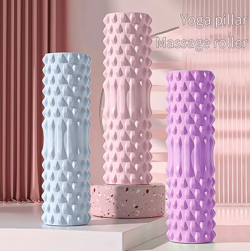 EVA Foam Roller for Deep Tissue Massage, Back Pain Relief & | Inspire Uplift