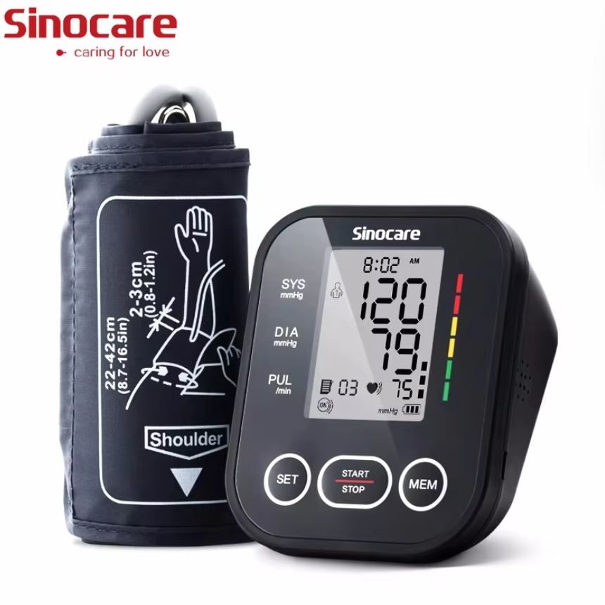 Upper Arm Automatic Blood Pressure Monitor Portable Digital | Inspire ...