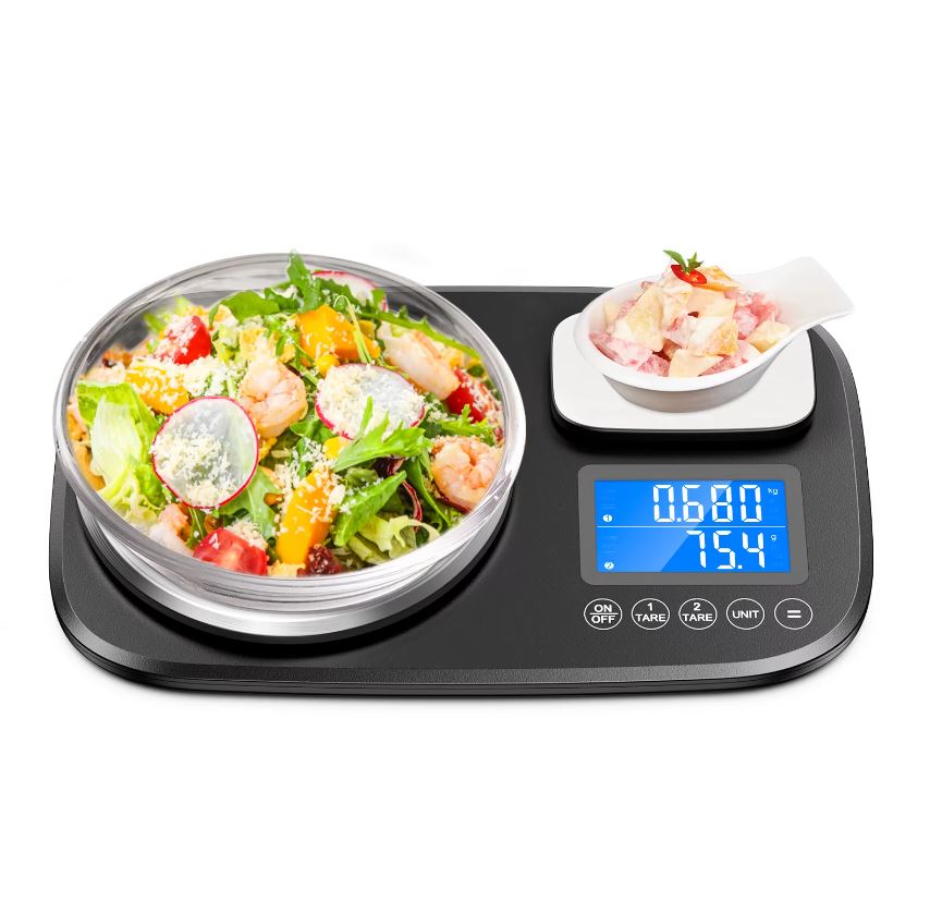 10Kg and 1g Dual Pan Digital Kitchen Scale, Precise Food & C | Inspire ...