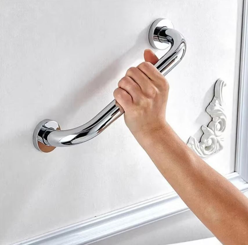 Stainless Steel Bathroom Safety Grab Bars, Non-Slip Hand Gri | Inspire ...