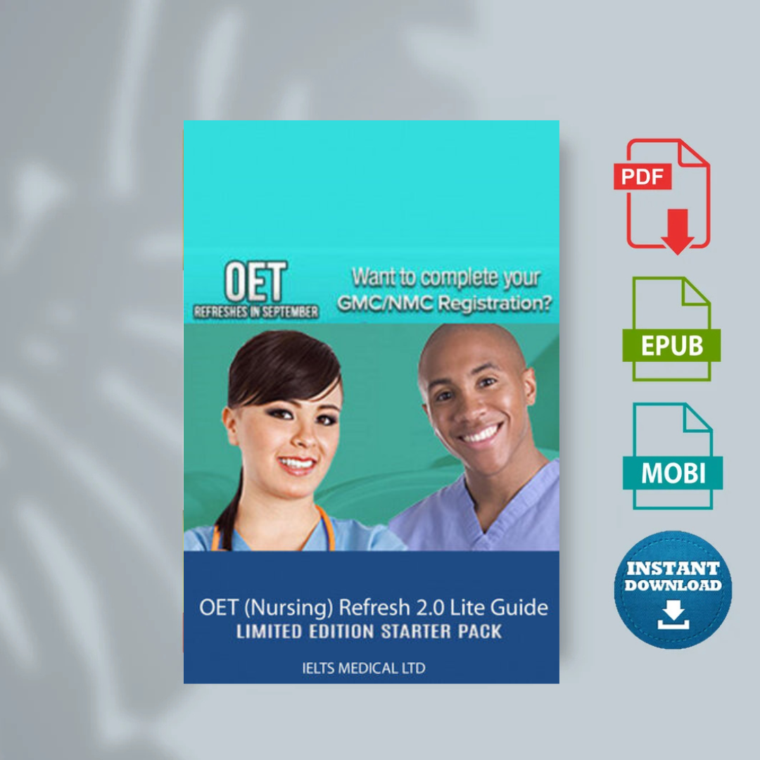 OET (Nursing) Refresh 2.0 Lite Guide | Inspire Uplift