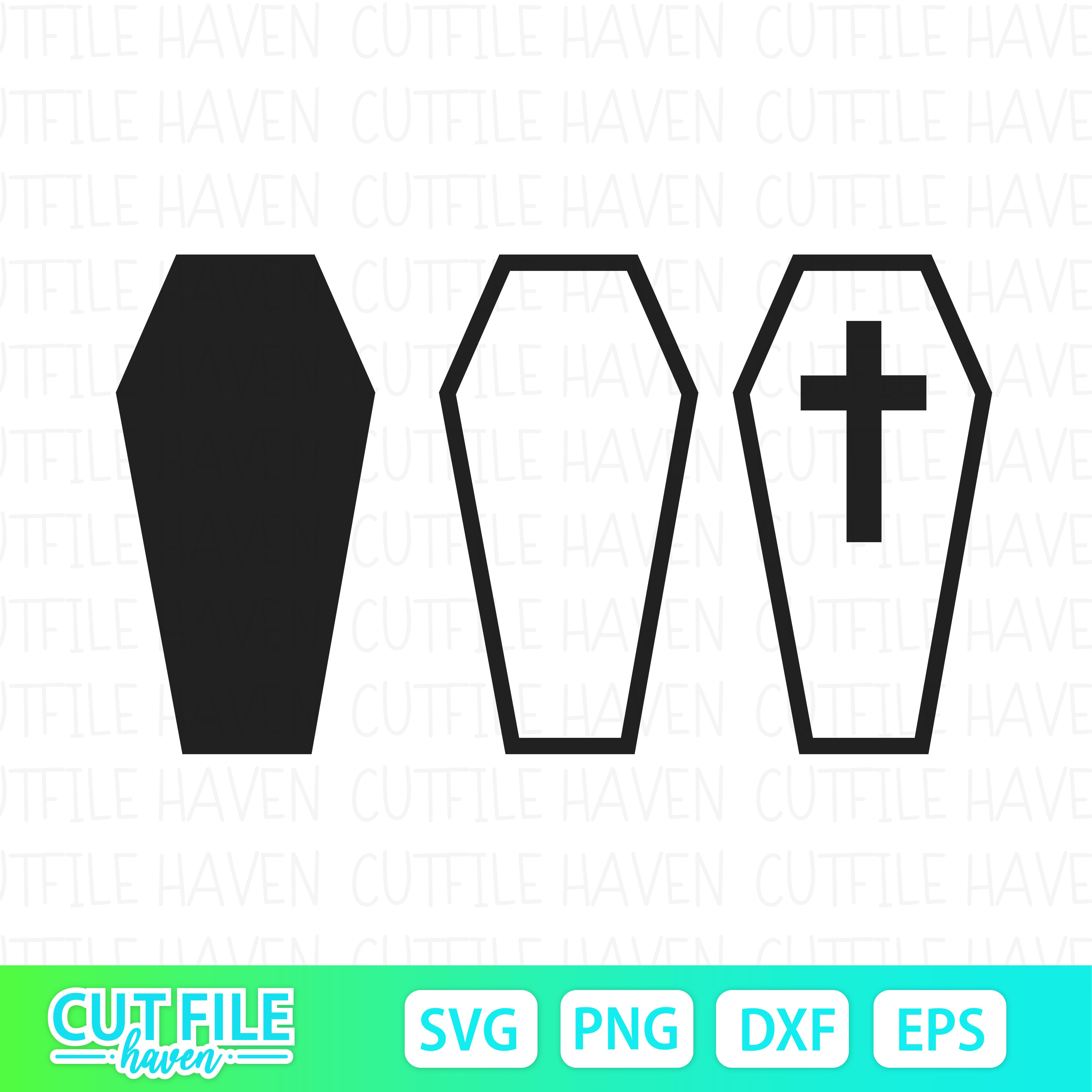 Coffin Svg File | Inspire Uplift