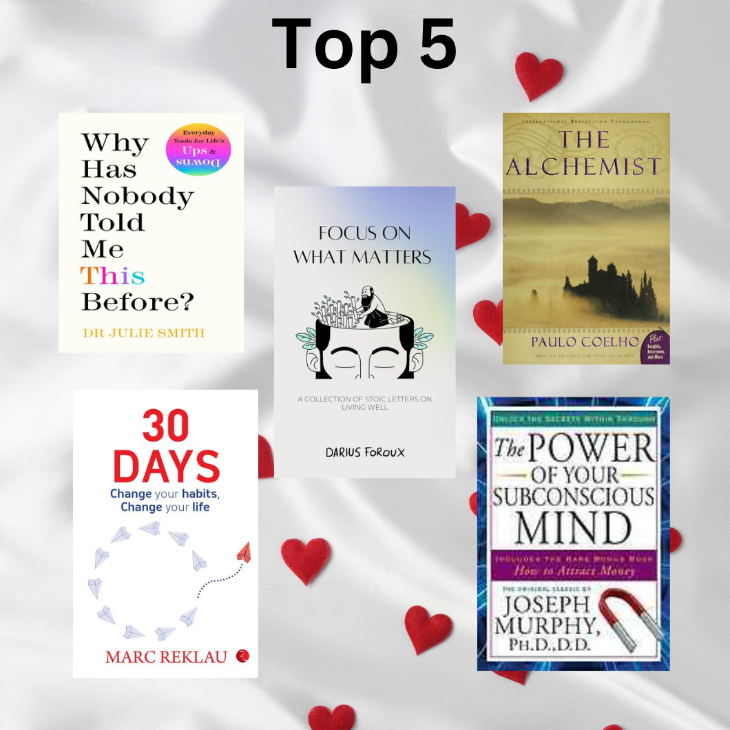 top 5 inspirational books to change habits and achieve goals | Inspire ...