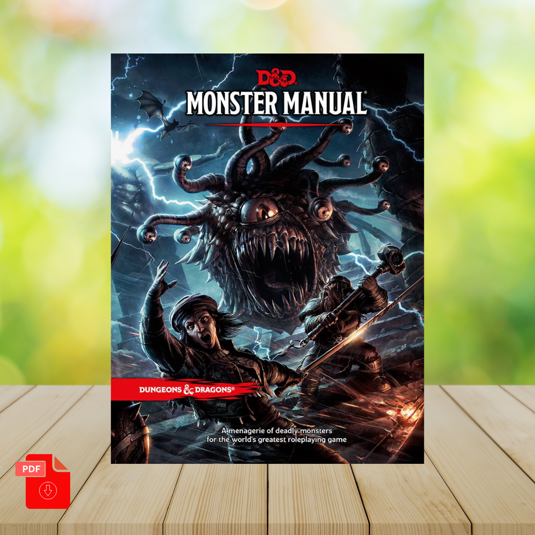 DnD Monster Manual (Dungeons & Dragons Core Rulebook) PDF | Inspire Uplift
