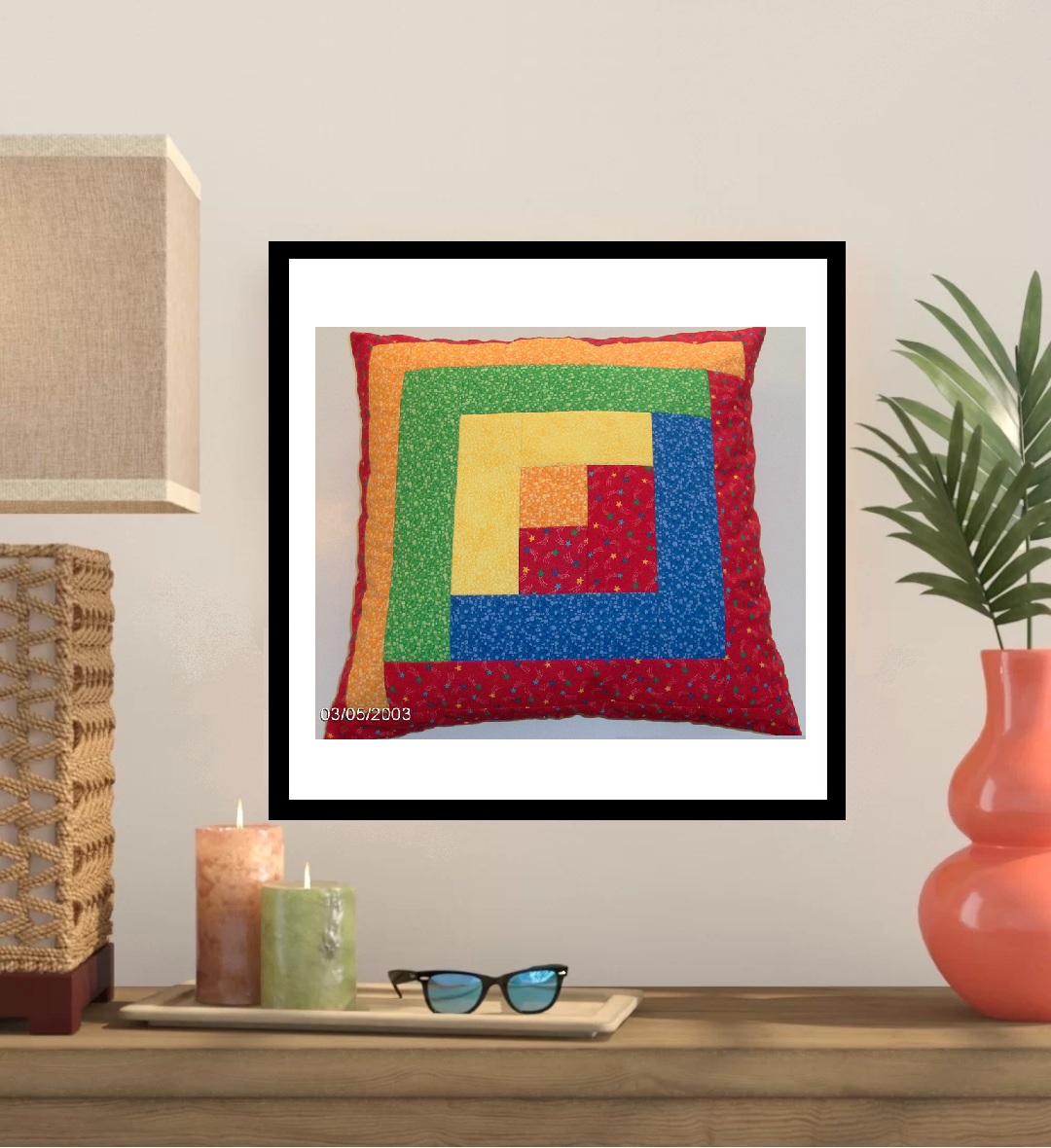 Quilt As You Sew Log Cabin Pattern -322 | Inspire Uplift