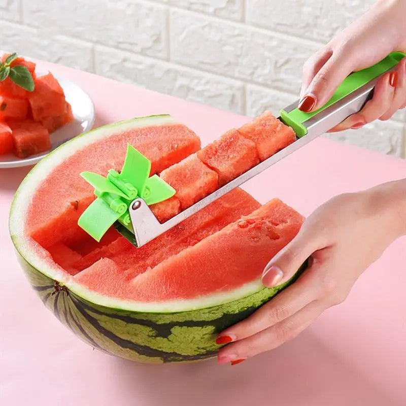 New Incredible Watermelon Cutter Multi Melon Knife Slicer Cu | Inspire ...