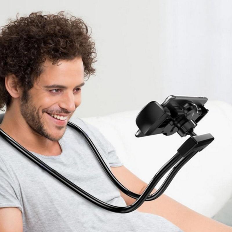 Universal Flexible Mobile Phone Holder Hanging Neck Lazy Nec | Inspire ...