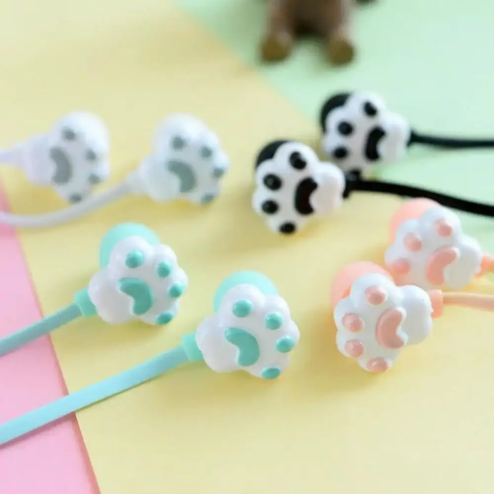 Colorful Cartoon Cute Cat Claw Earphones 3.5mm Jack Wired Si | Inspire ...