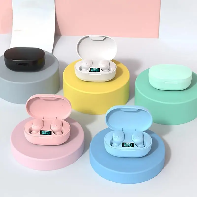 Bluetooth Earphone Wireless Ear Buds 5.0 LED Display Button | Inspire ...