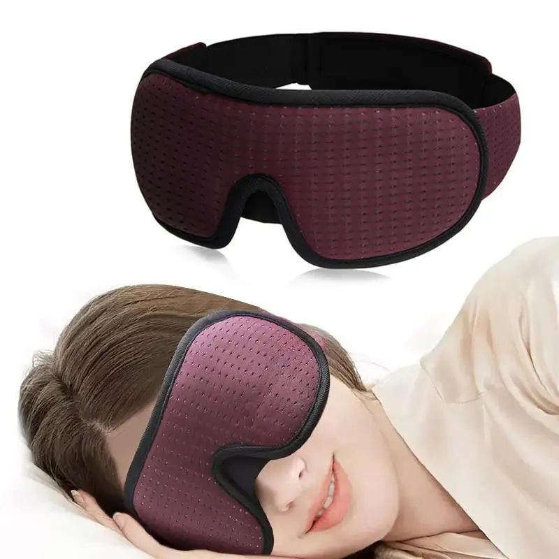 Vintage Blocking Light Sleeping Eye Mask Soft Padded Travel | Inspire ...