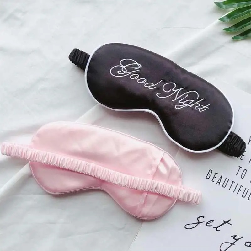 Elegant Good Night Soft Eye Masks Cute Design Eye Cover Slee | Inspire ...