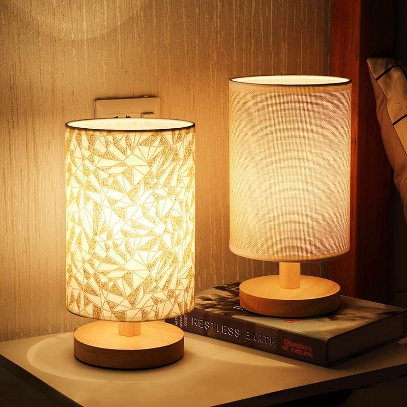 Simple Modern Table Lamp Bedroom Study Bedside Lamp 5V-220v | Inspire ...