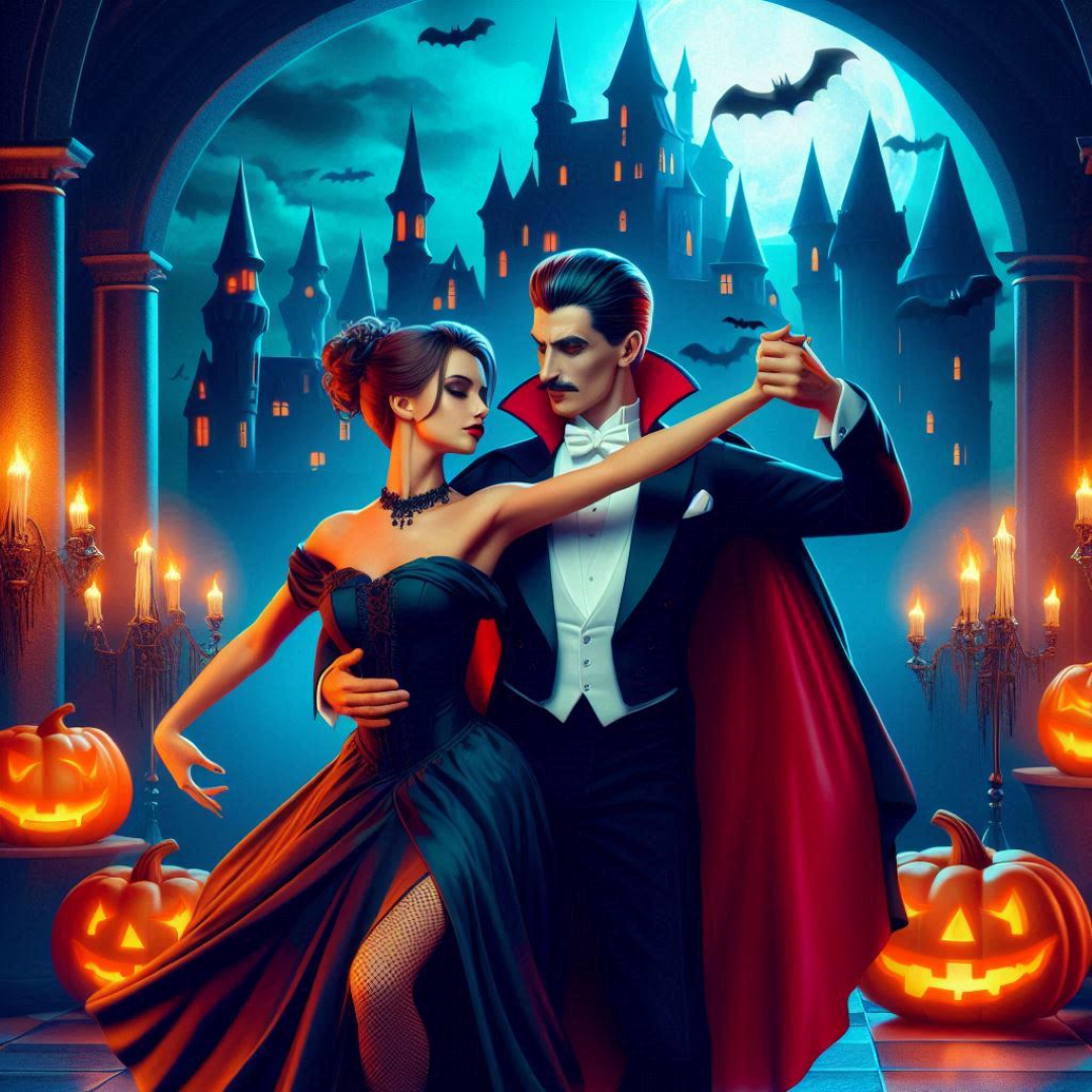 Halloween Count DraculaWitch Tango Digital Picture Digital I | Inspire ...