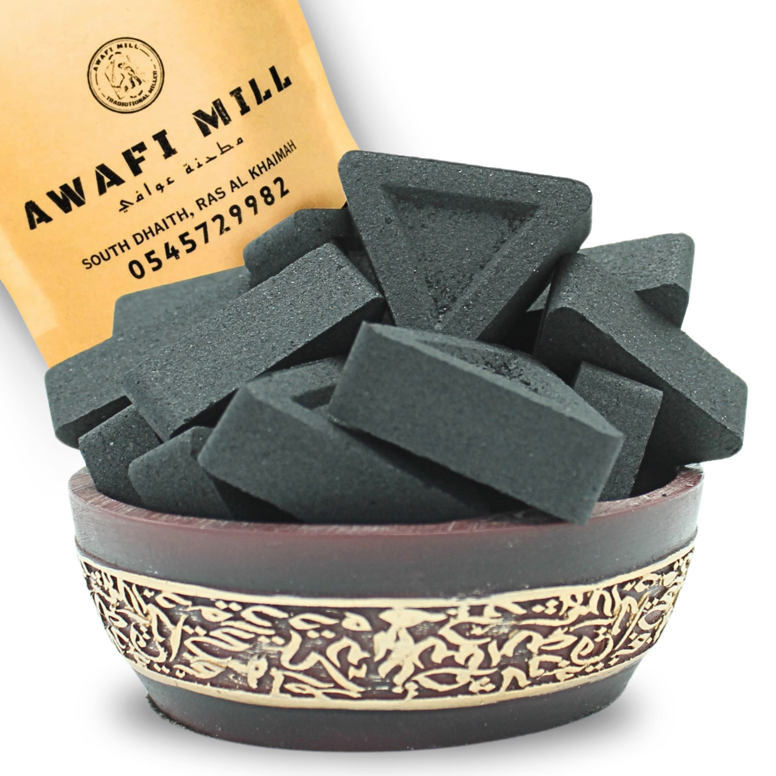 Awafi Mill Triangle Charcoal Tablets for Incense Burning | P | Inspire ...