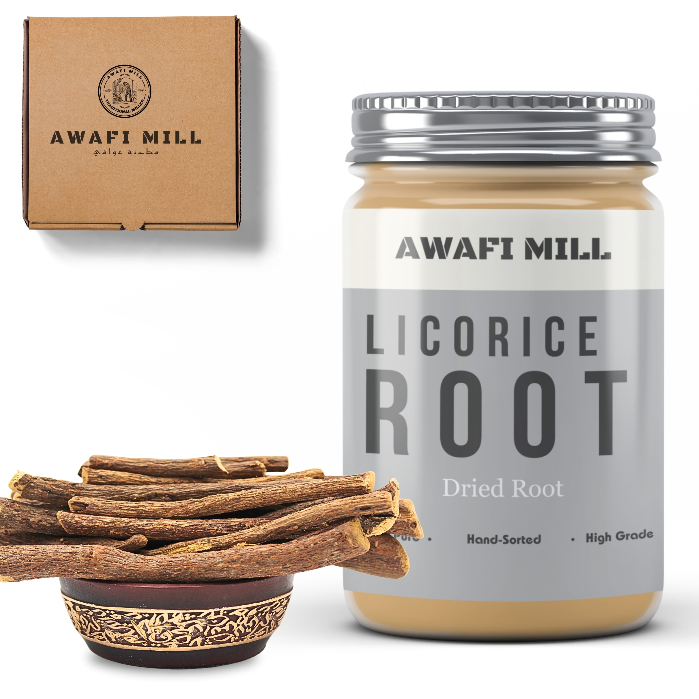 AWAFI MILL Licorice Root Pure - 100% Natural Chew Sticks | P | Inspire ...