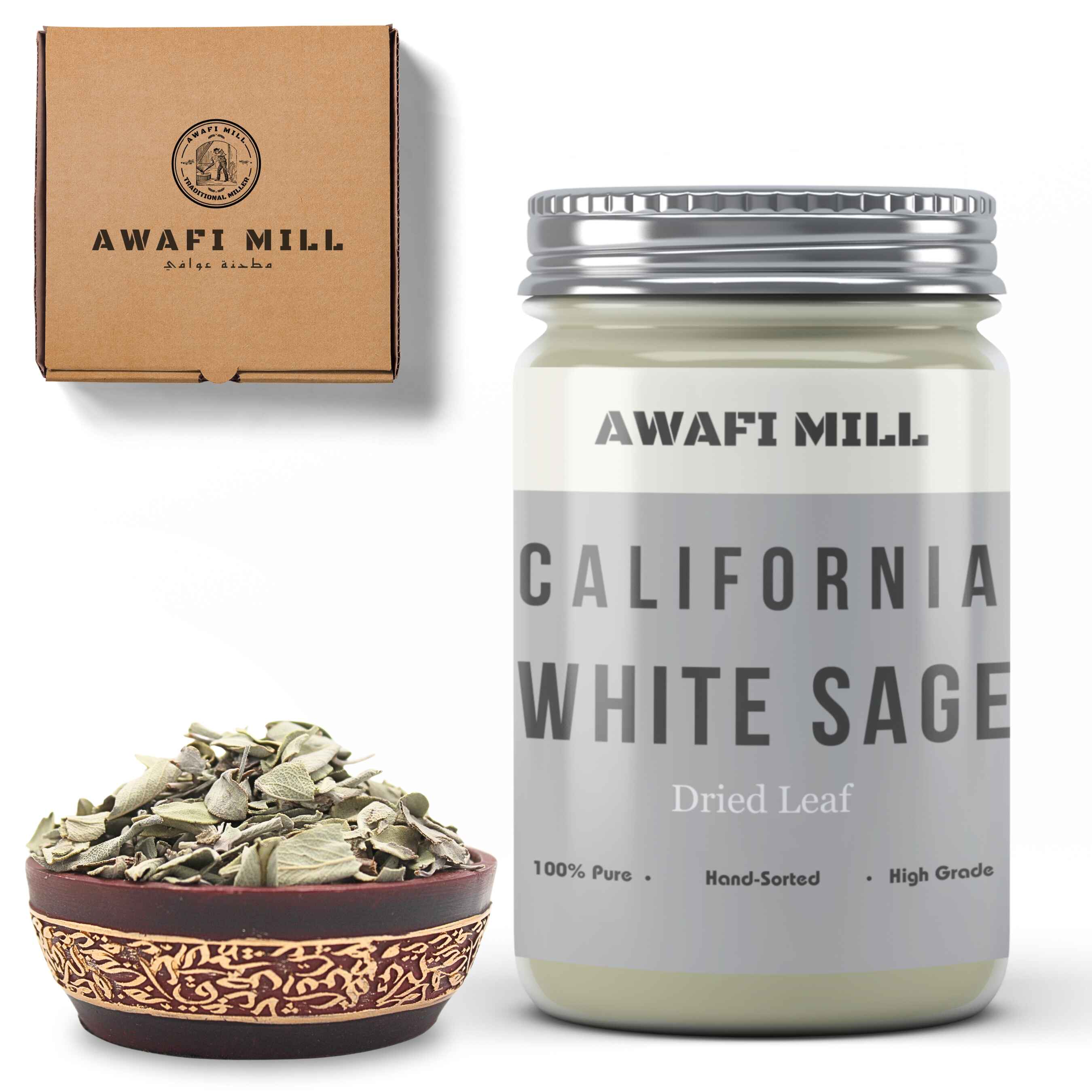 AWAFI MILL Dried California White Sage Leaves/Clusters - Pre | Inspire ...