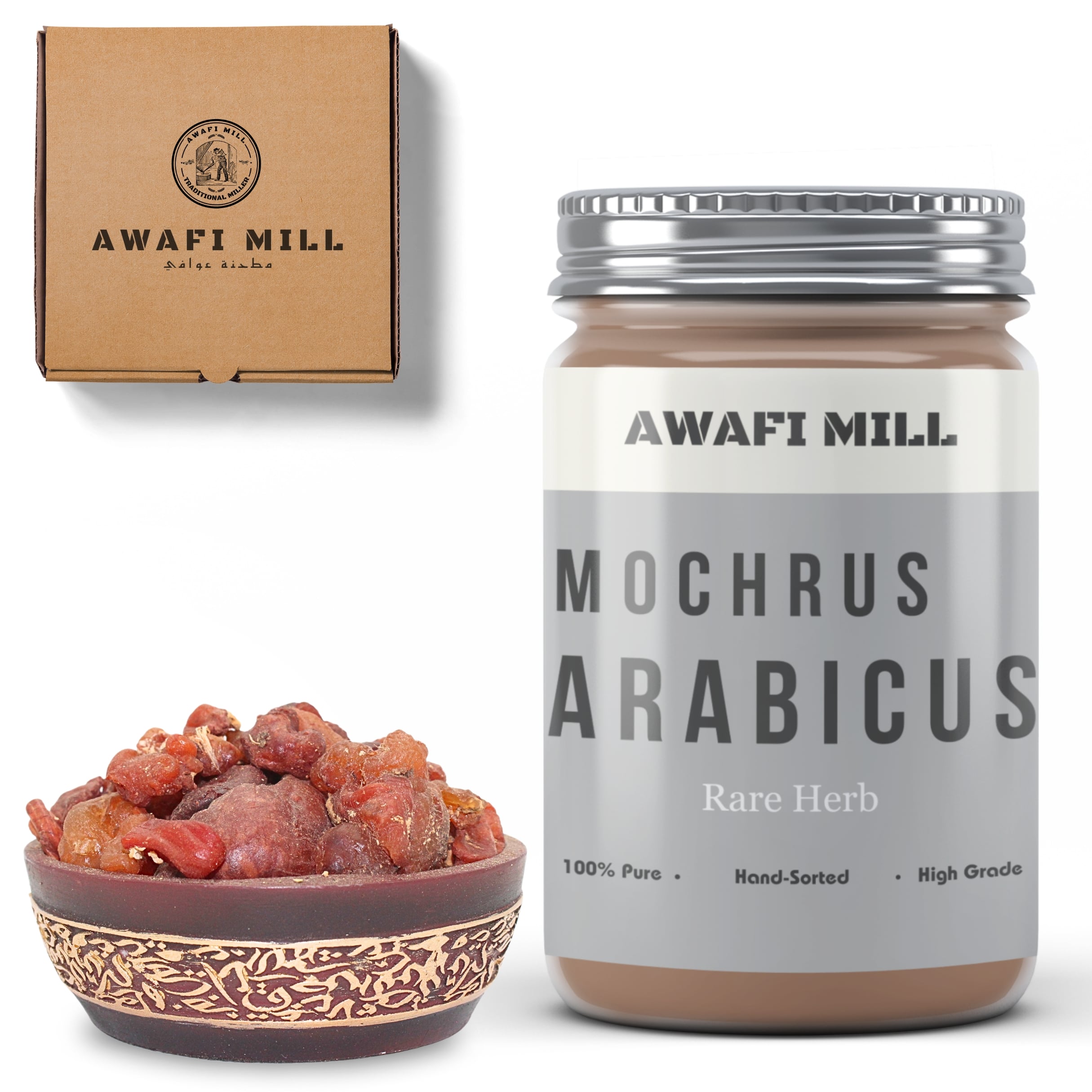 AWAFI MILL Mochrus Arabicus Gum | 100% Naturally Extracted - | Inspire ...