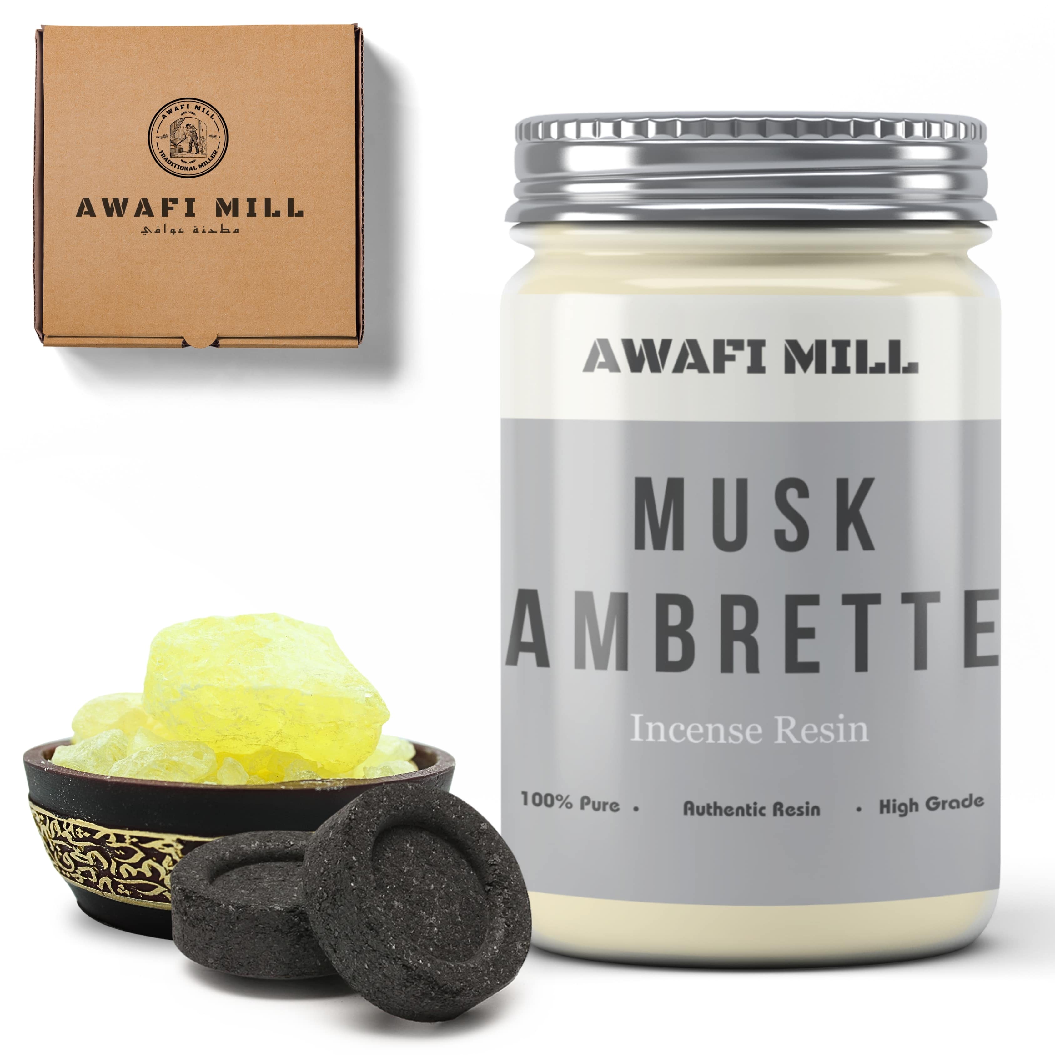 AWAFI MILL Moroccan Musk Ambrette Crystal - Premium Syntheti | Inspire ...