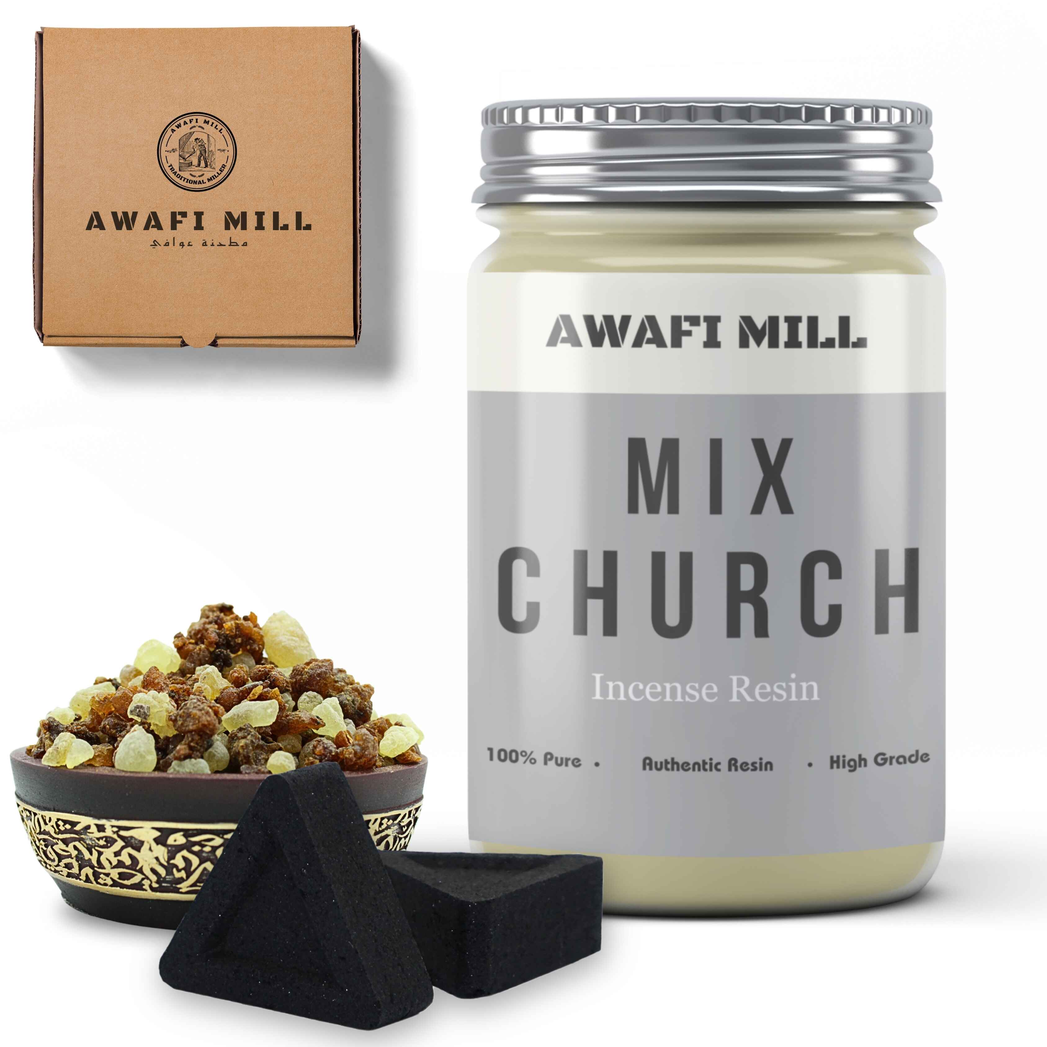 AWAFI MILL Holy Smoke Church Incense - Hand-Picked Resins (F | Inspire ...