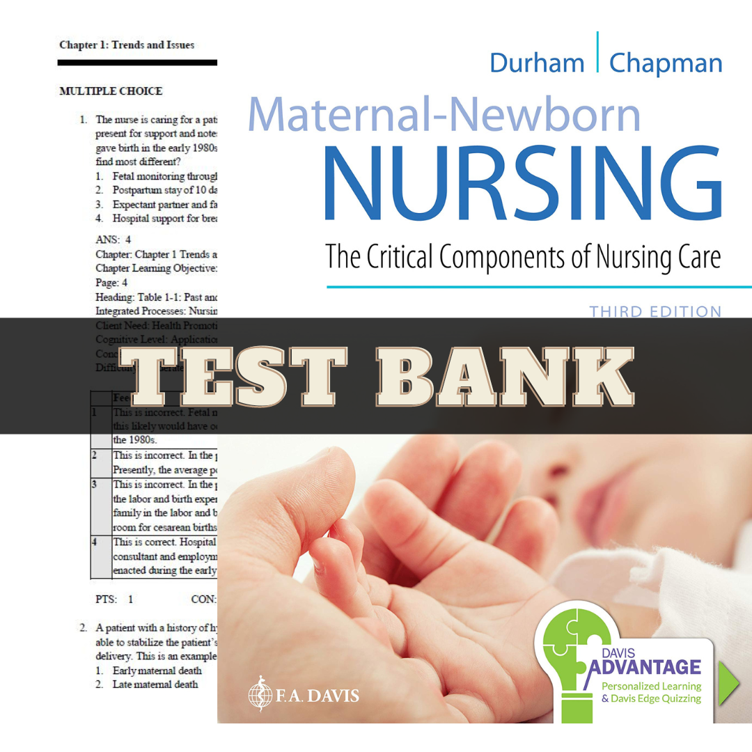 Latest 2024 Maternal Newborn Nursing The Critical Components | Inspire ...