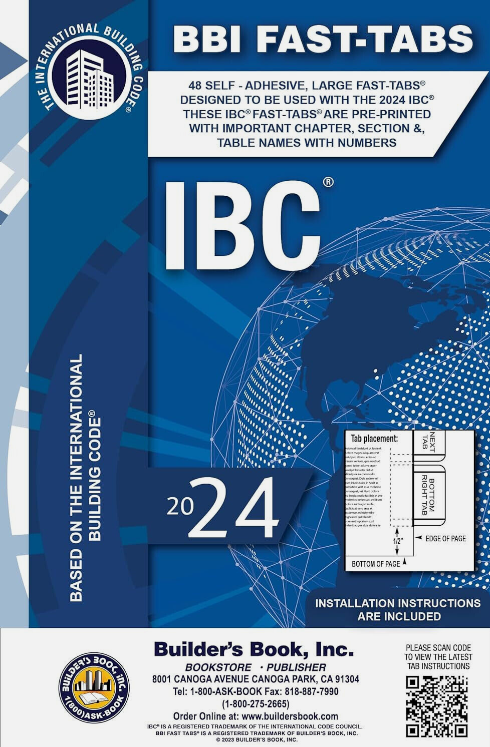 2024 International Building Code (IBC) Fast-Tabs Builder's B | Inspire ...